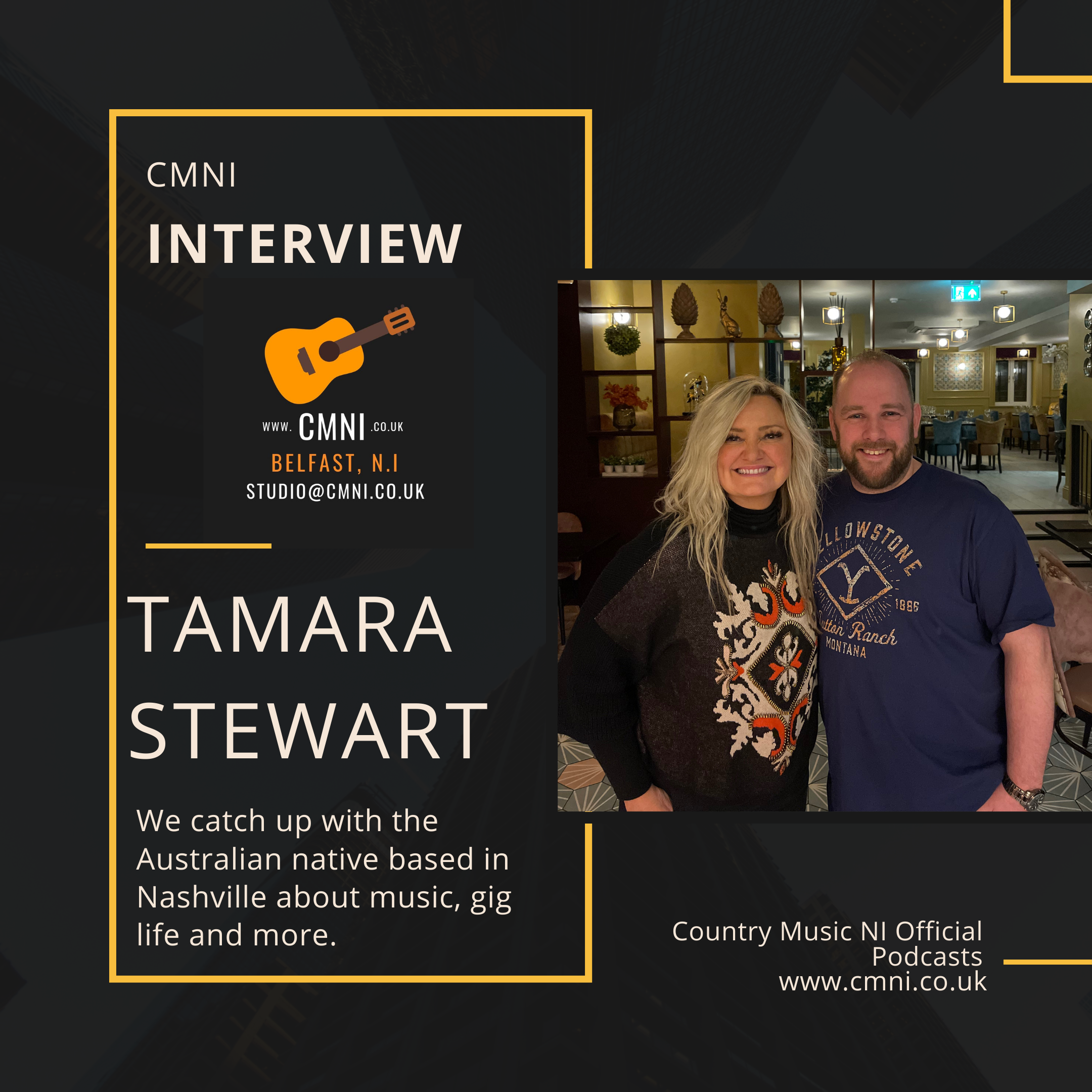 CMNI In Conversation with Tamara Stewart – Country Music NI